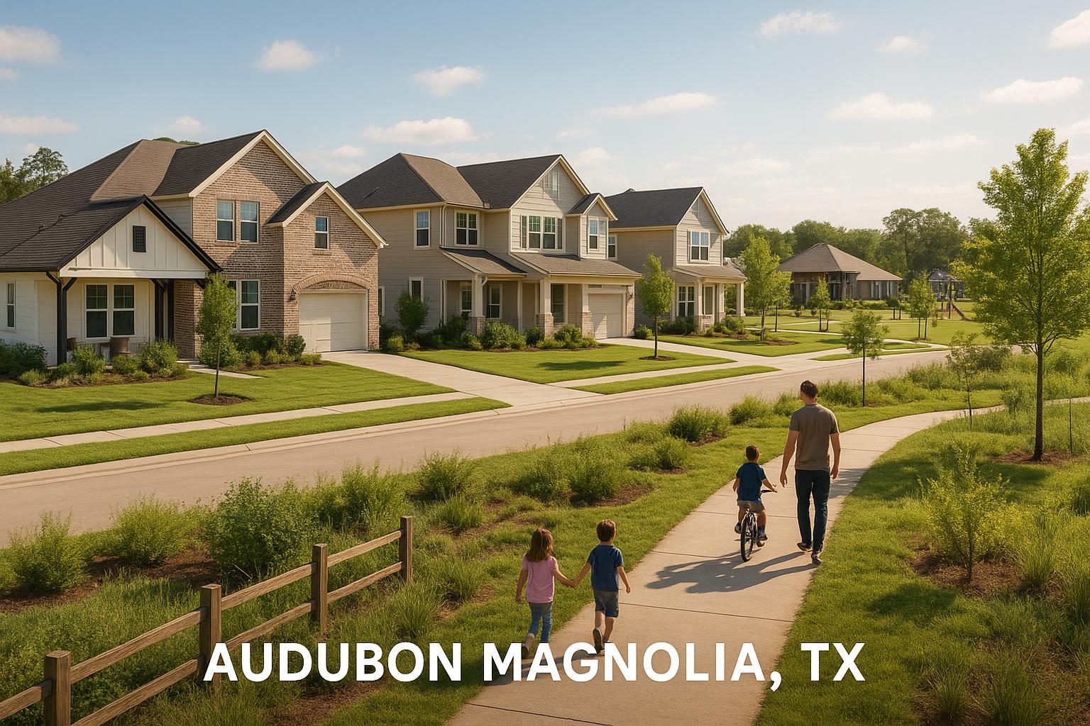 Audubon Magnolia TX: New Homes, Builders, Amenities & Full Community ...